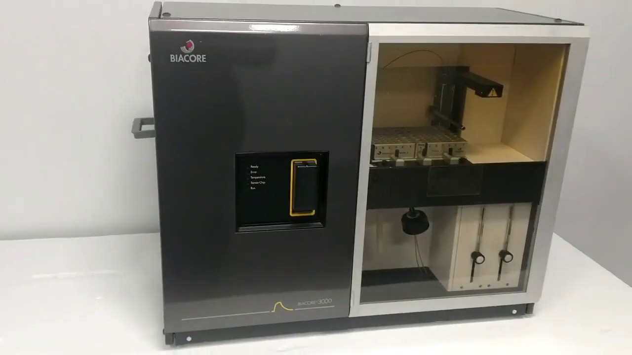 GE Biacore 3000 SPR Analyzer Unit3 [BOSTONIND] - 15339 - YouTube