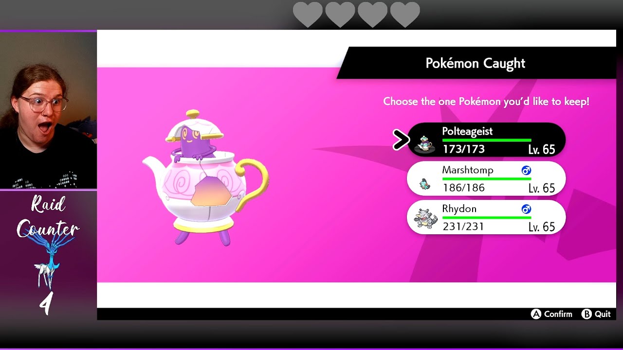 Another Shiny Polteageist APPEARS from Dynamax Adventures in Pokémon ...
