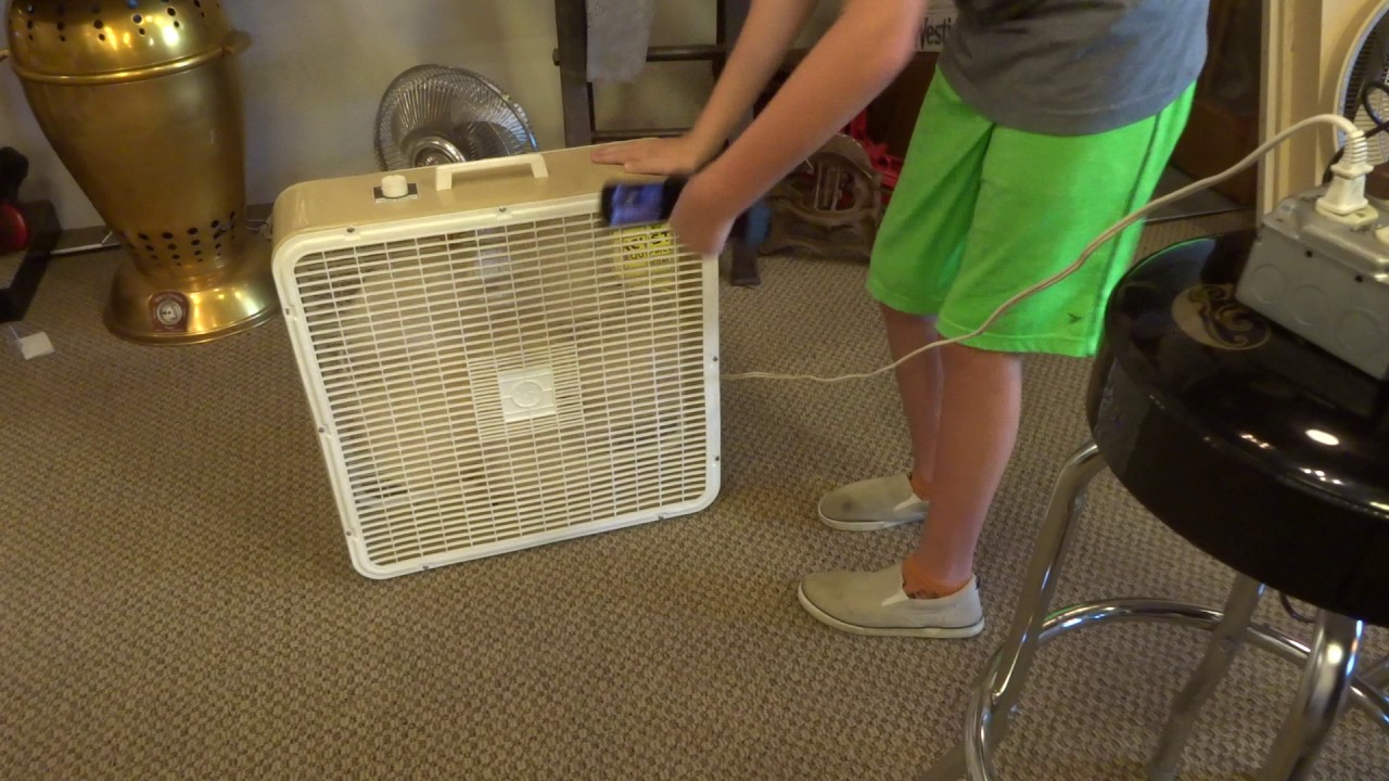 Frigid Box fan - YouTube