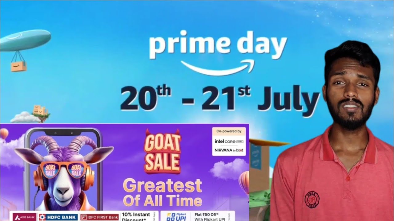 Amazon Prime Day & Flipkart GOAT Sales #amazonprimeday #flipkartsale ...