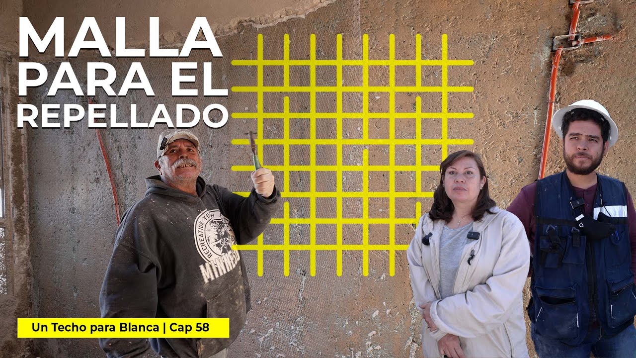 ¿CÓMO REPELLAR UN MURO CORRECTAMENTE? | Un Techo para Blanca | Cap 58 ...