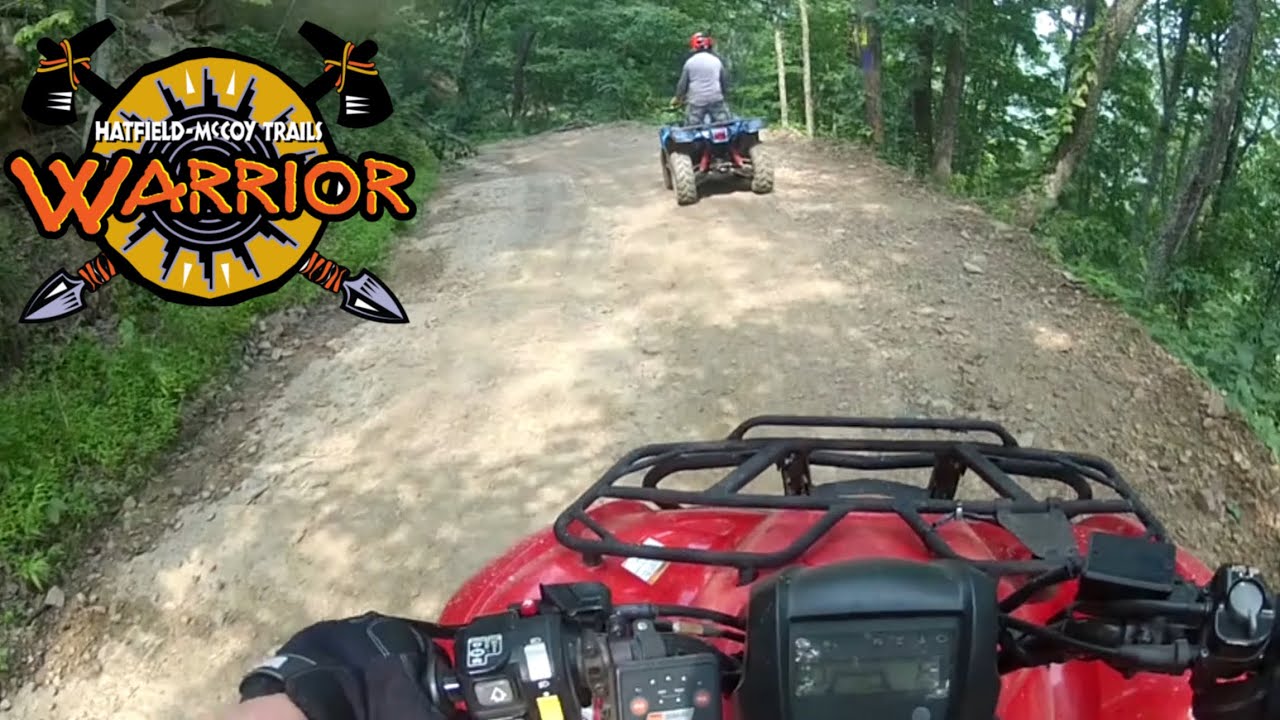 Hatfield McCoy Warrior Trail 32 Down to the Creek: Yamaha Kodiak 700 ...
