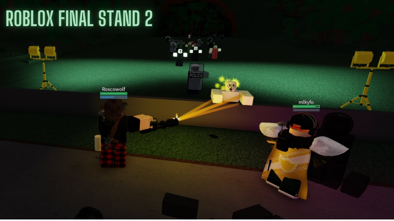 Roblox the Final Stand 2 [6.8]- Normal mode (Cave Survival) - YouTube