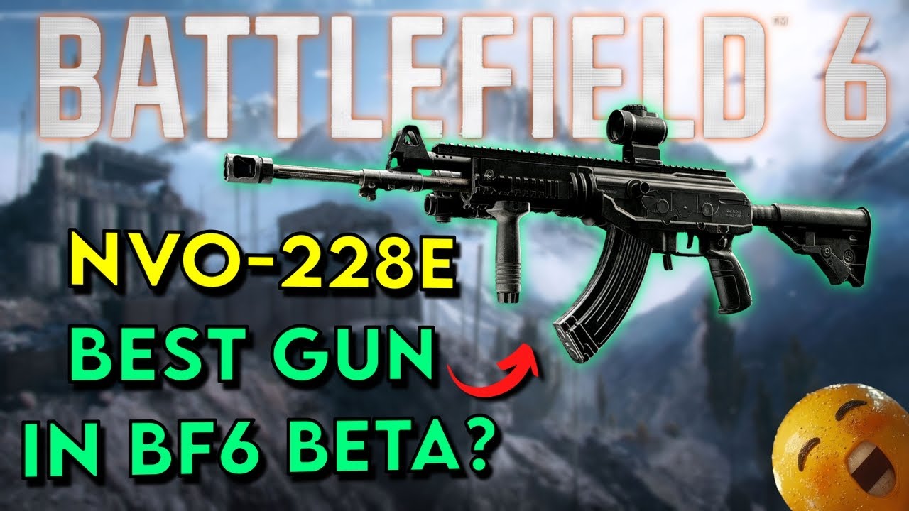 😍Best Weapon in Battlefield 6 Beta: NVO-228E Dominates Mid-Range! - YouTube