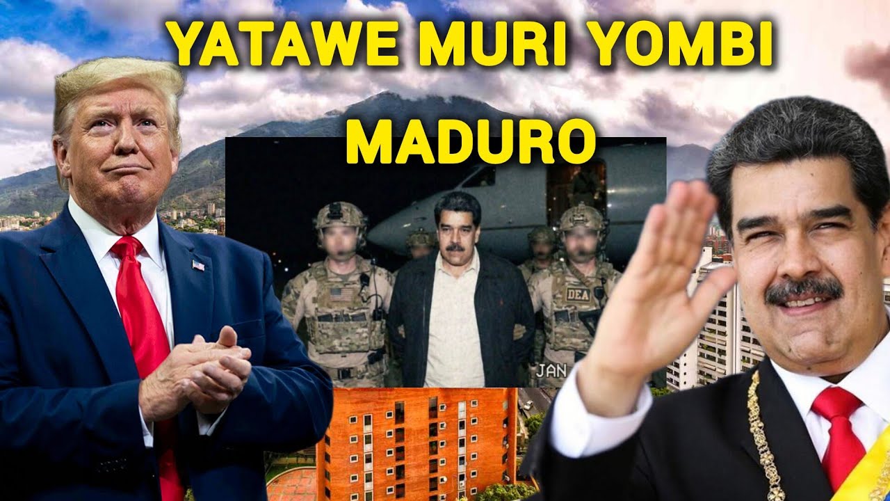 Dore UKO Maduro bamutaye YOMBI ,abakomando bamerika ,biteye ubwoba ...
