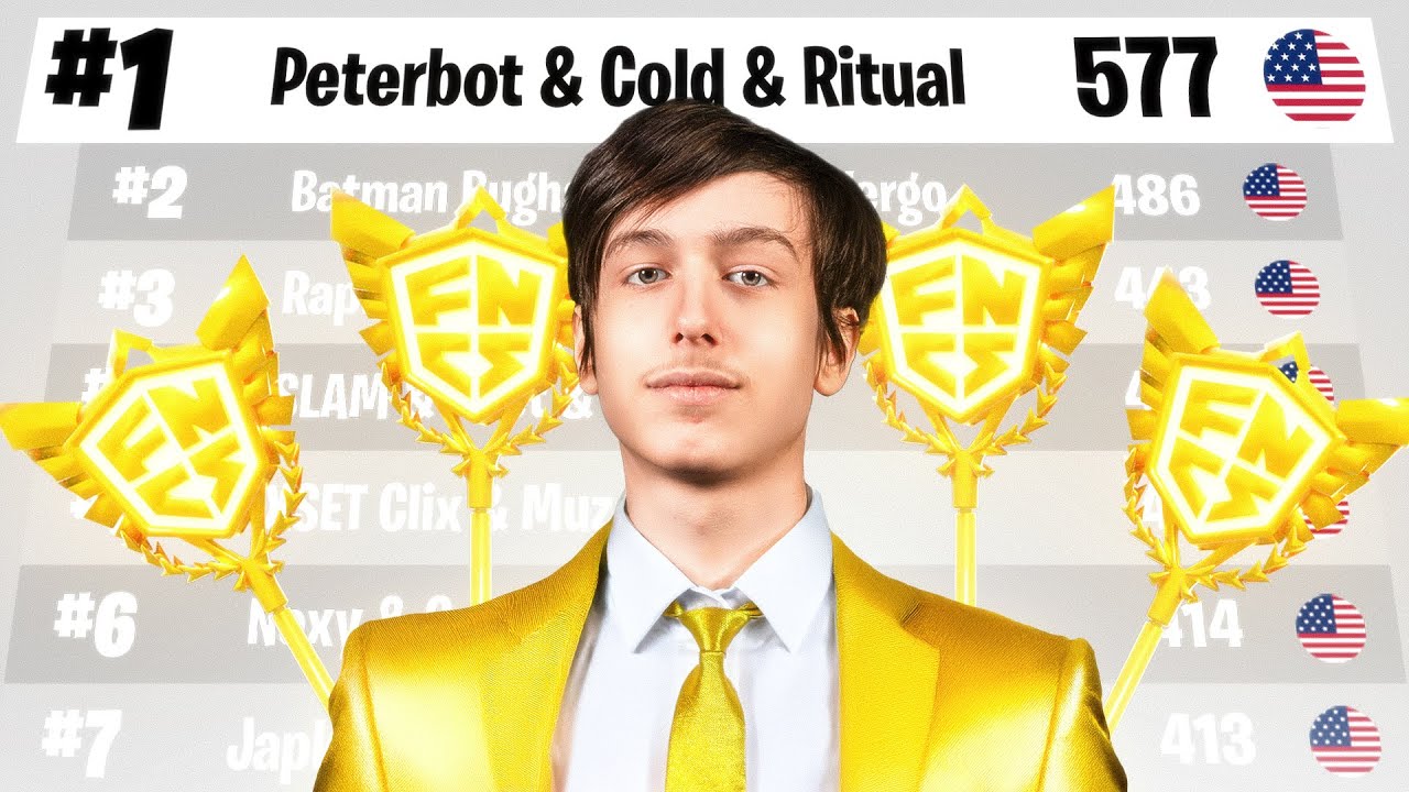 1ST PLACE FNCS DIVISION 1 🏆 | Peterbot - YouTube