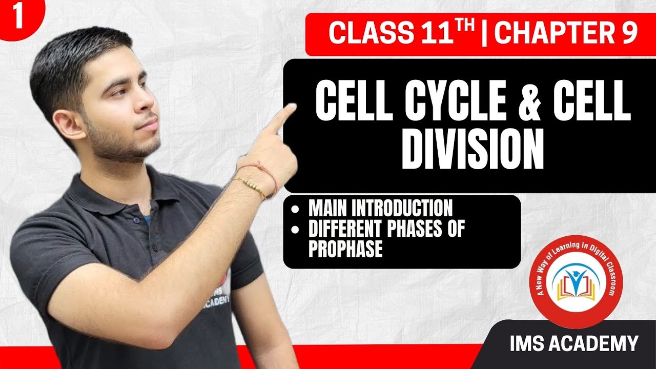 BIOLOGY CLASS 11TH CHAPTER 9 | CELL CYCLE & CELL DIVISION | LECTURE-1 ...