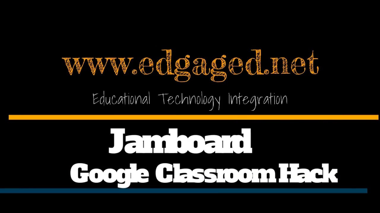 Jamboard Google Classroom Hack - YouTube