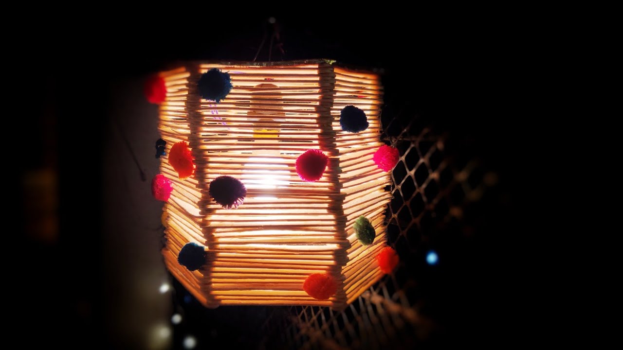 BOHEMIAN POPSICLE LANTERN | DIY LANTERN | HOME DECOR | DIWALI ...