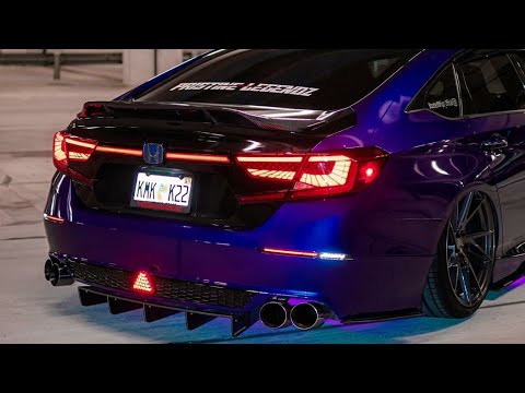 Center Trim LED Trunk Light Bar HiRev Sports - Smoke for Honda Accord ...