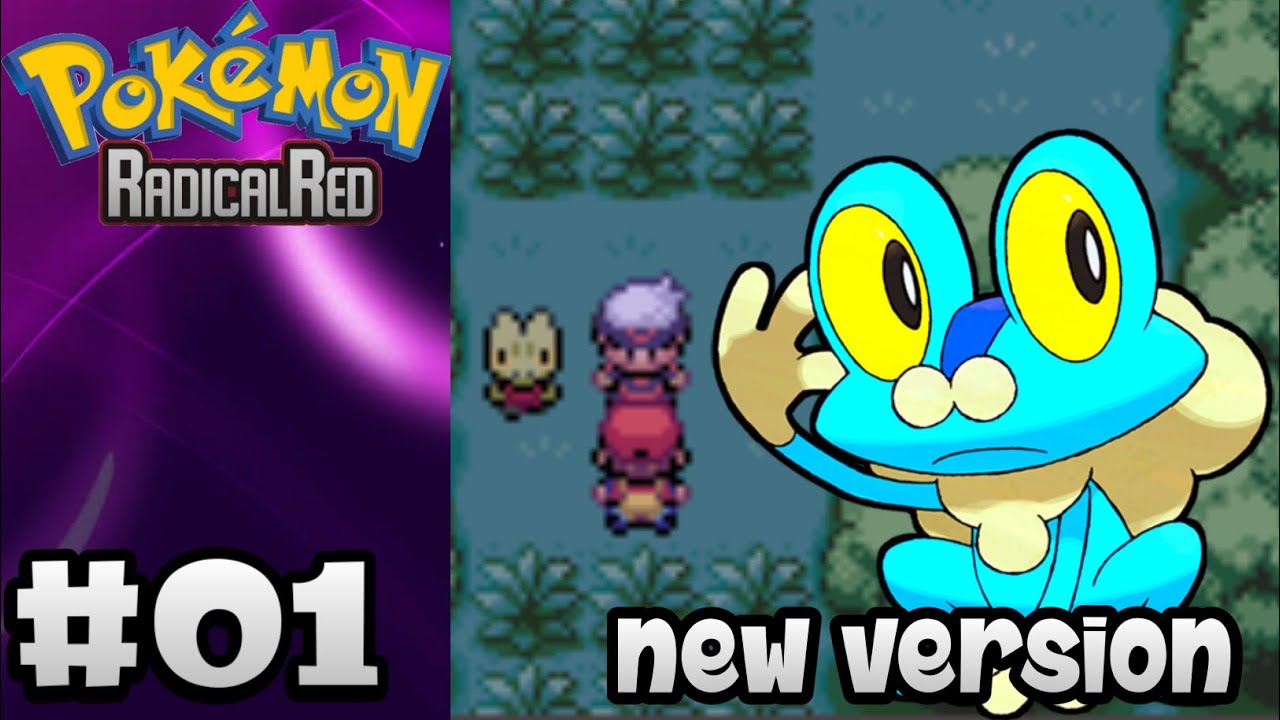 POKEMON RADICAL RED VERSION 3.0 PART 01 RANDOMIZER - YouTube
