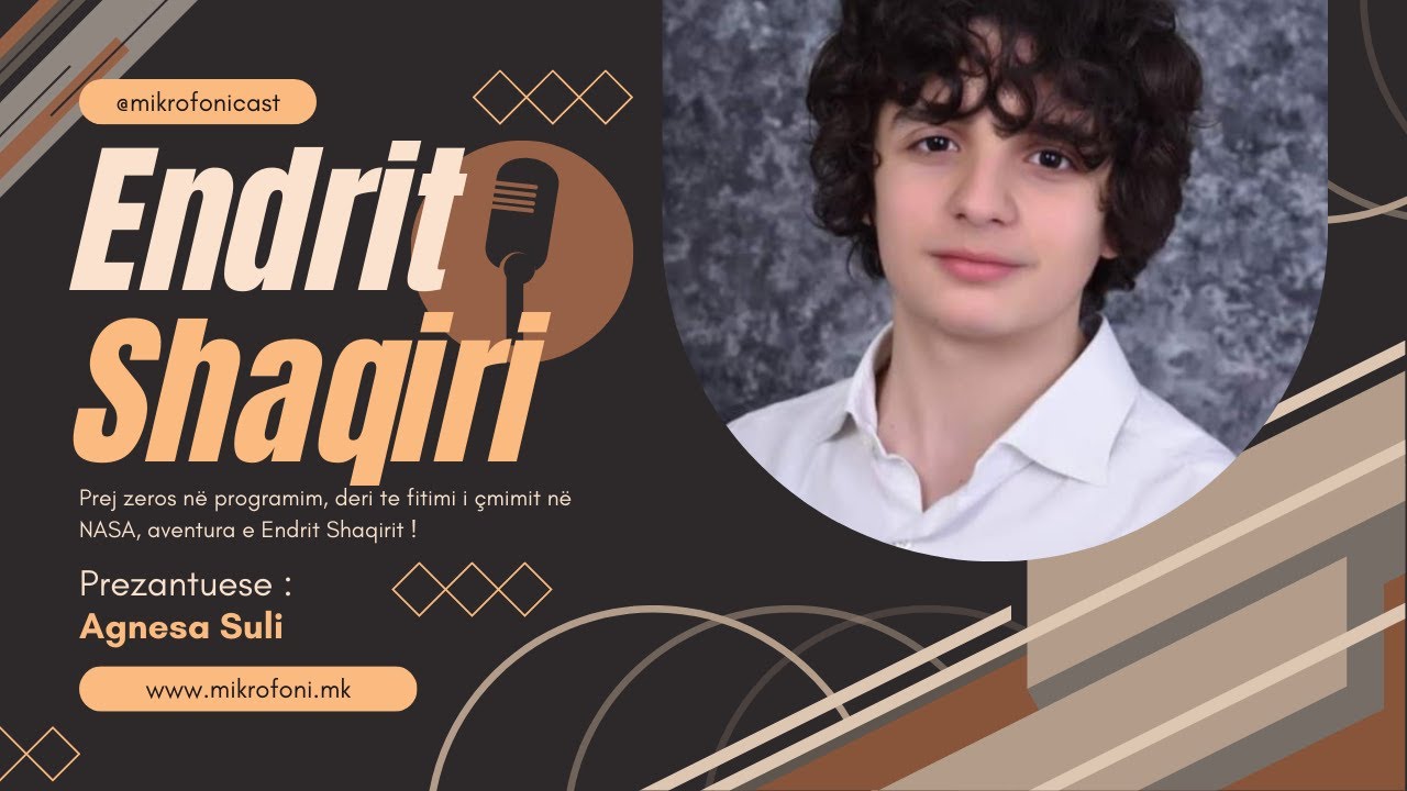 ENDRIT SHAQIRI - Prej zeros në programim, deri te fitimi i çmimit në ...