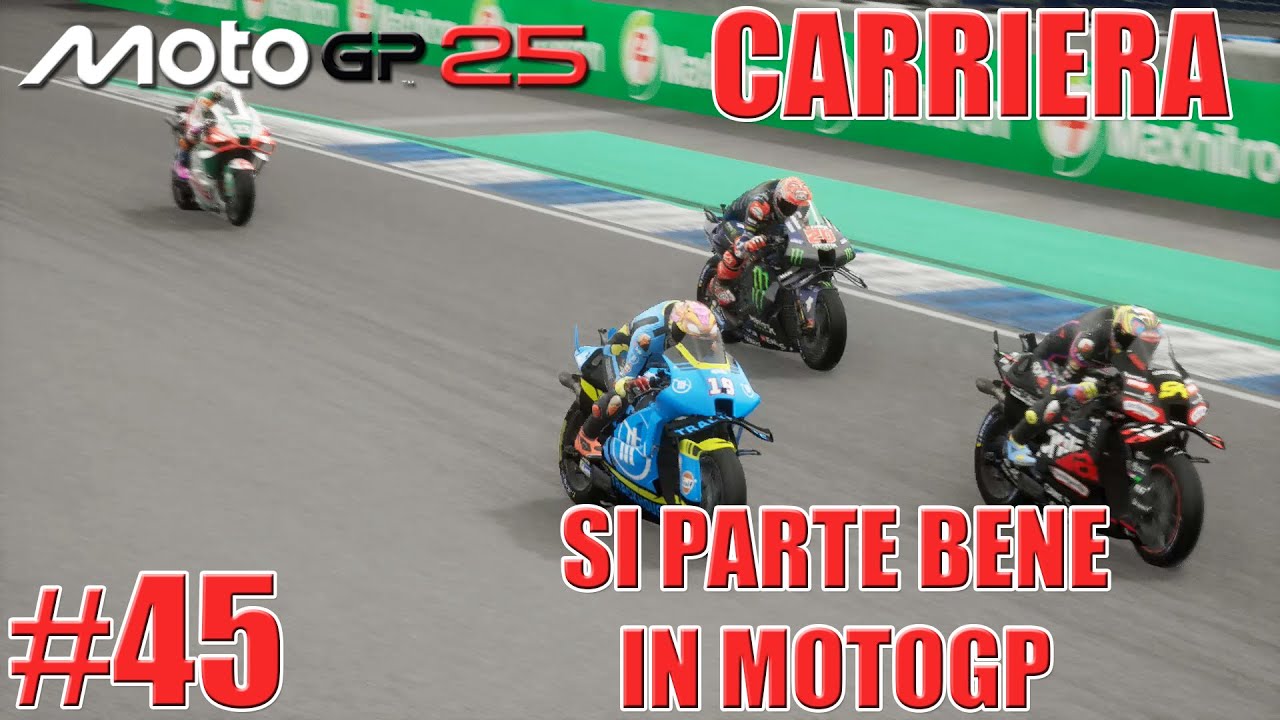 MotoGP 25 - Gameplay ITA - Carriera - Let's Play #45 - Buona la prima ...