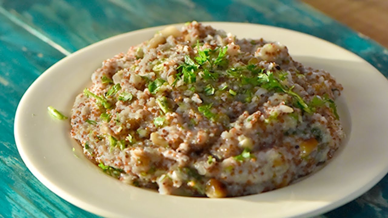 Ragi Rava Upma | Nachni Rava Upma | Healthy Breakfast And Tiffin Recipe ...