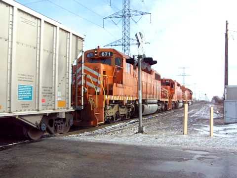 EJ&E 674 East - Frankfort, IL - YouTube