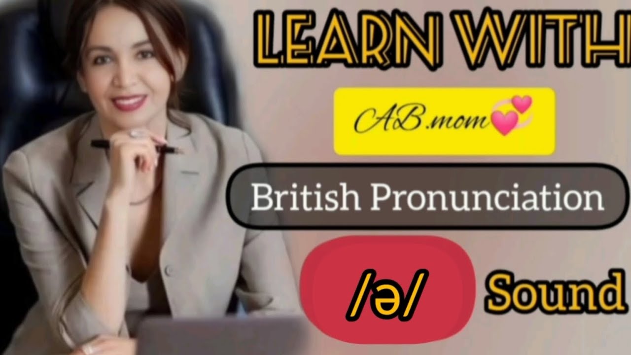 British Pronunciation /ə/ Vowels sounds🔊 #english #learnenglish # ...