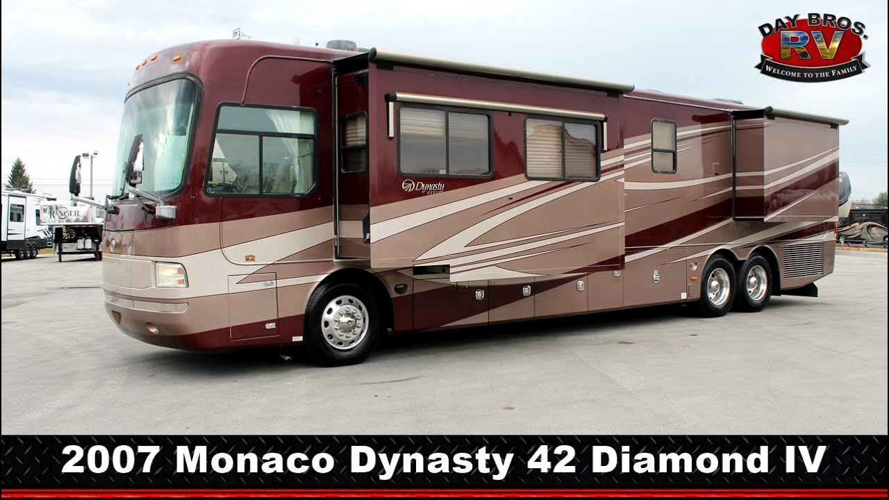 2007 Monaco Dynasty 42 Diamond IV Motorhome RV Video - YouTube