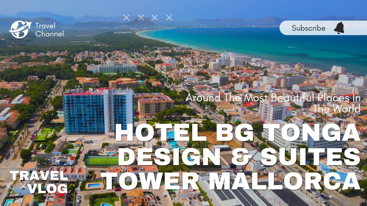 Hotel BG Tonga Design & Suites Tower DRONE - YouTube