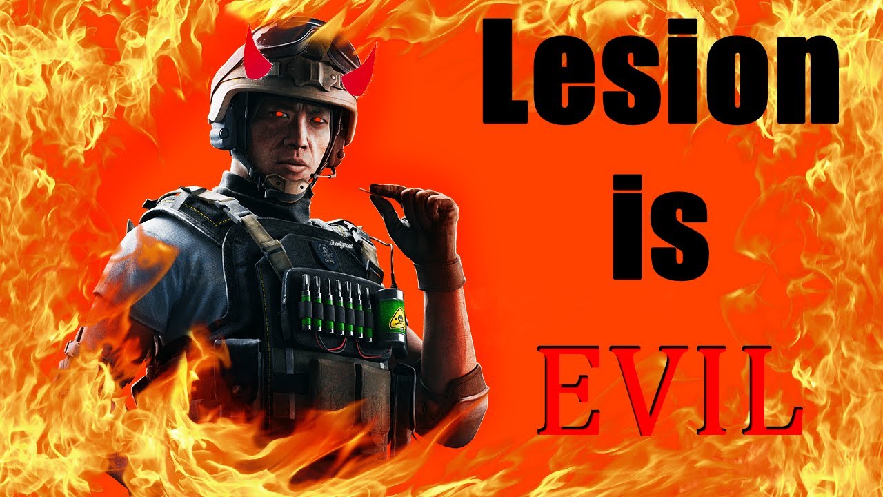 LESION IS EVIL - Rainbow six siege Montage - YouTube
