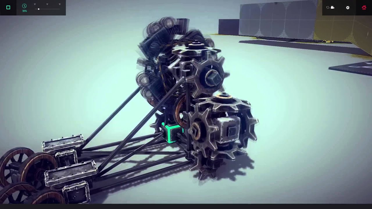 Besiege - Perpetual Motion Car - YouTube