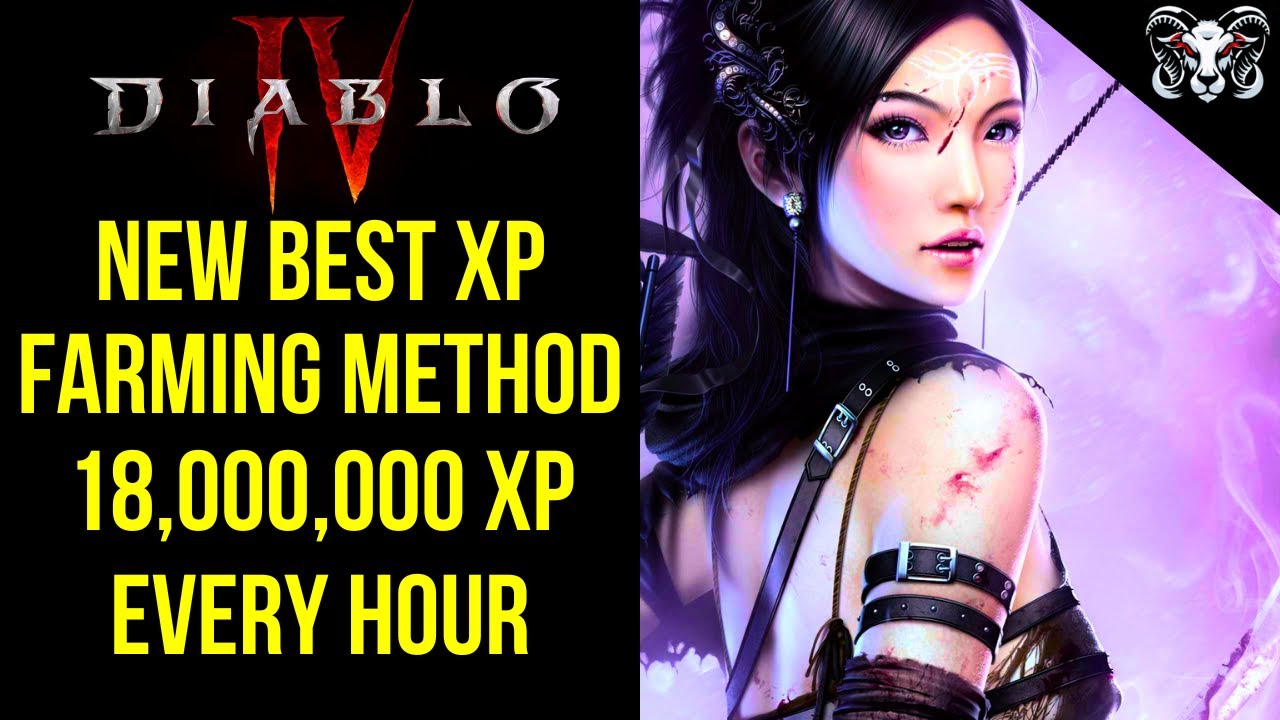 Diablo 4 - How To Get 18,000,000 XP/Hour - YouTube