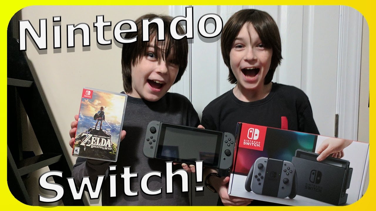 Nintendo Switch Unboxing, Gameplay and Review - YouTube