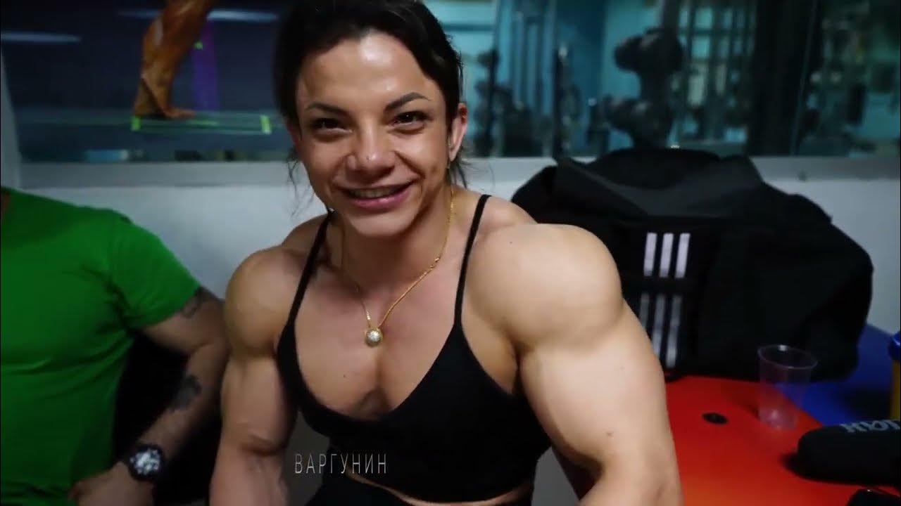 Anastasia Leonova Insane Muscles - YouTube