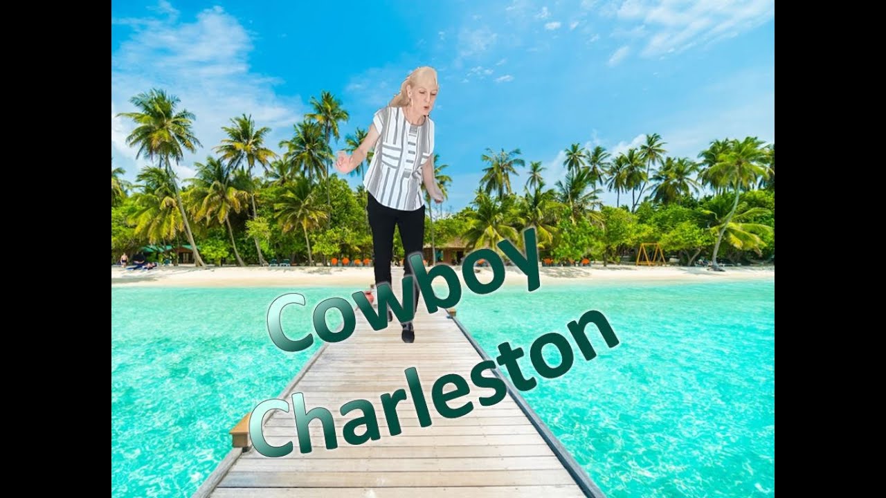 Cowboy Charleston - Line Dance - Teach & Dance - YouTube