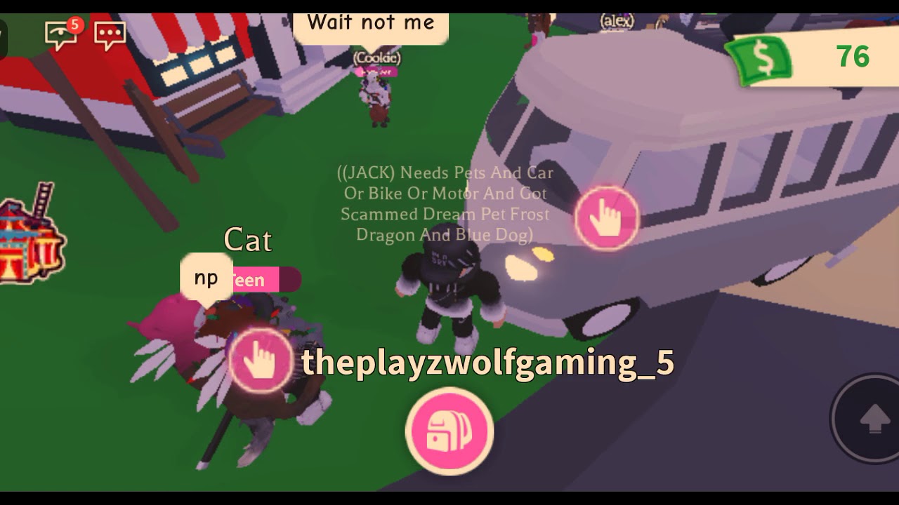 PLAYING ADOPT ME SOMEONE WANTS TO JOIN IN MY VLOG - YouTube