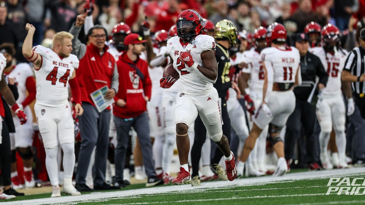 NC State LB Jaylon Scott on beating Wake Forest away, returning 2-point ...