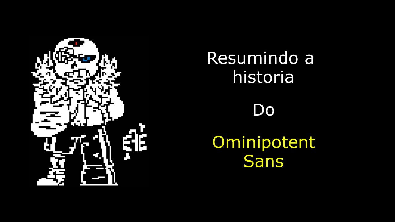 Resumindo a historia do omnipotent sans - YouTube