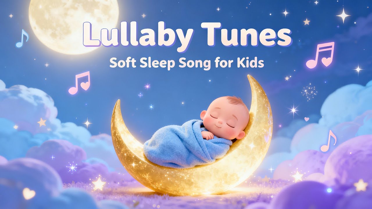 Lullaby Tunes 🌙 | Soft Sleep Song for Babies | Gentle Bedtime Music for ...