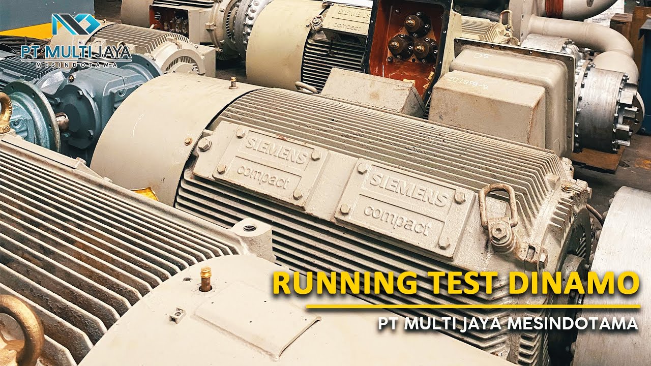 RUNNING TEST DINAMO DARI LOW VOLTAGE HINGGA HIGH VOLTAGE BY PT ...