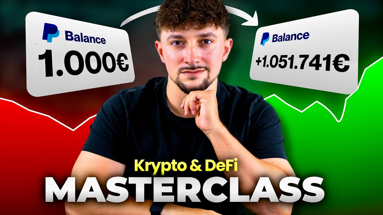 Krypto & DeFi Masterclass: Mit nur 1000€ zum Millionendepot (Anfänger-Guide) - YouTube