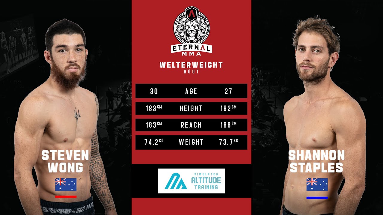 ETERNAL MMA 51 - STEVEN WONG VS SHANNON STAPLES - MMA FIGHT VIDEO - YouTube
