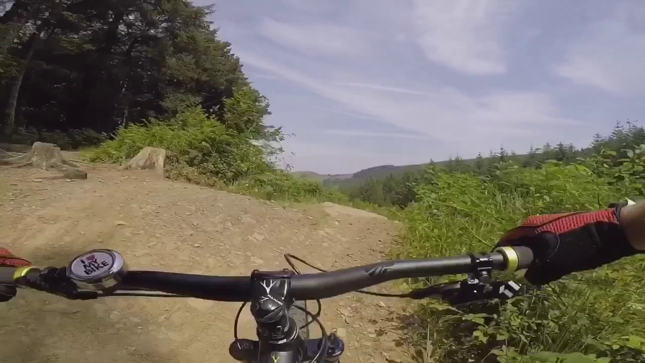 Bike park blast at Afan - YouTube