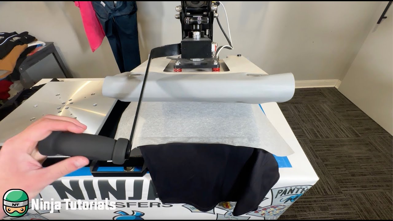 Pressing Instructions - Heatpress for Garments - YouTube