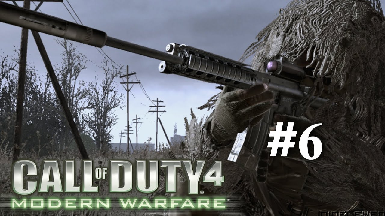 Call of Duty 4: Modern Warfare [Playthrough] Mission 5 - The Bog (Part ...