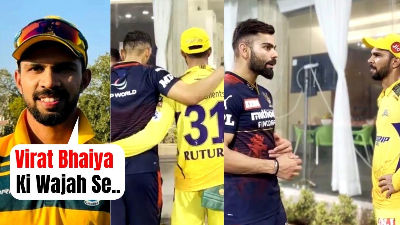 Ruturaj Gaikwad Thanks ‘Virat Kohli’ After He Hit 7sixes In One Over || - YouTube