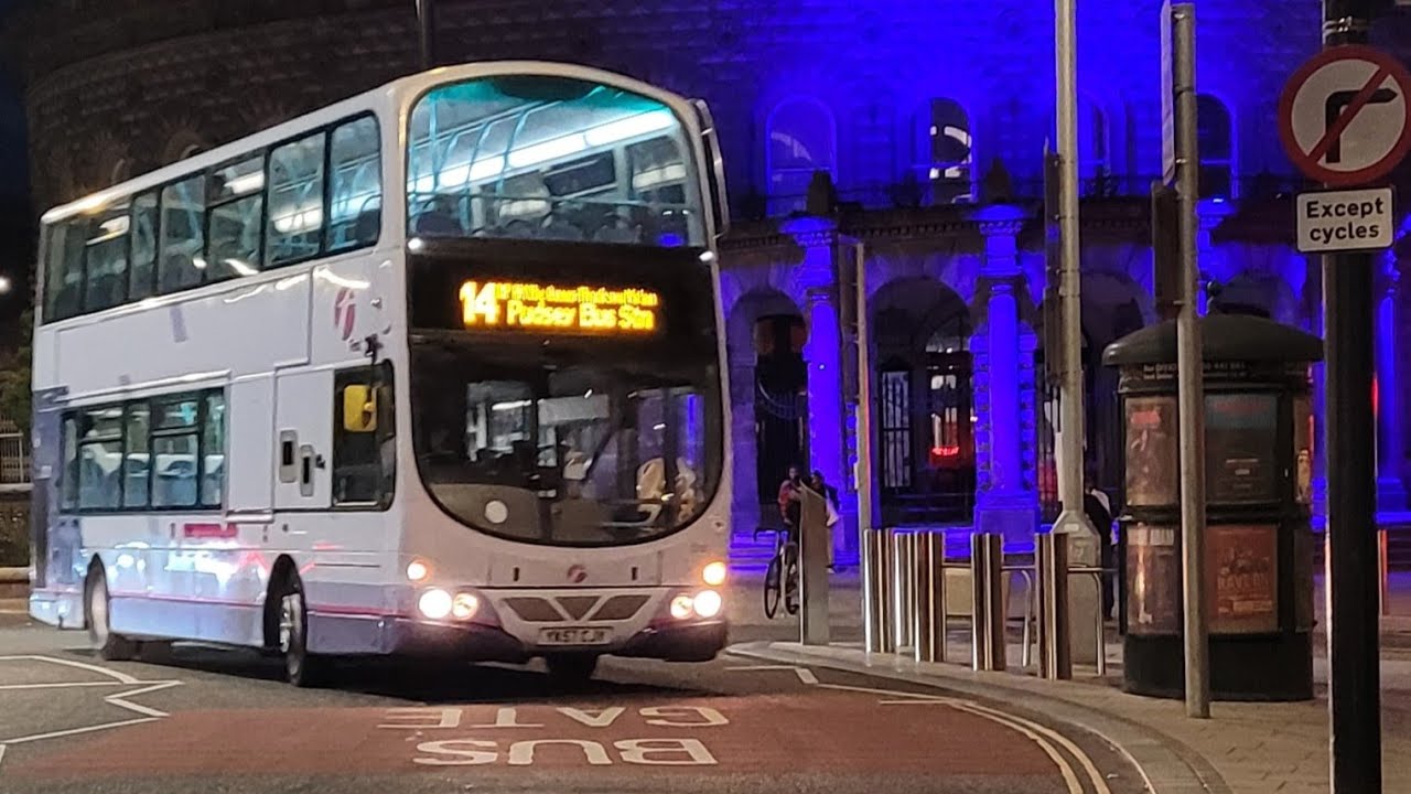 [HD WS] *NEW TRANSFER* First LEEDS 37131 (YK57 CJY) On The 14 - YouTube