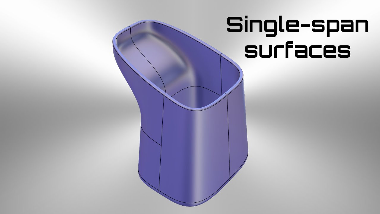 Rhino amateur creates a single-span model - YouTube