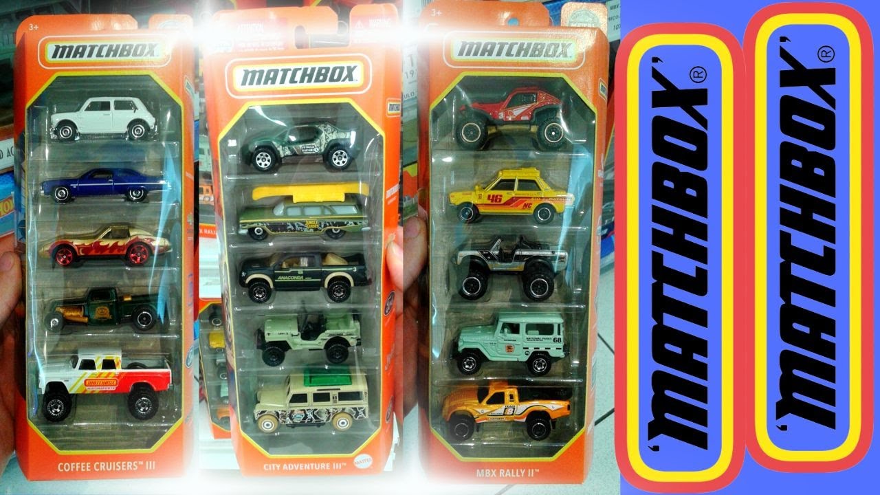PACKS MATCHBOX - NOVOS / NEWS - YouTube