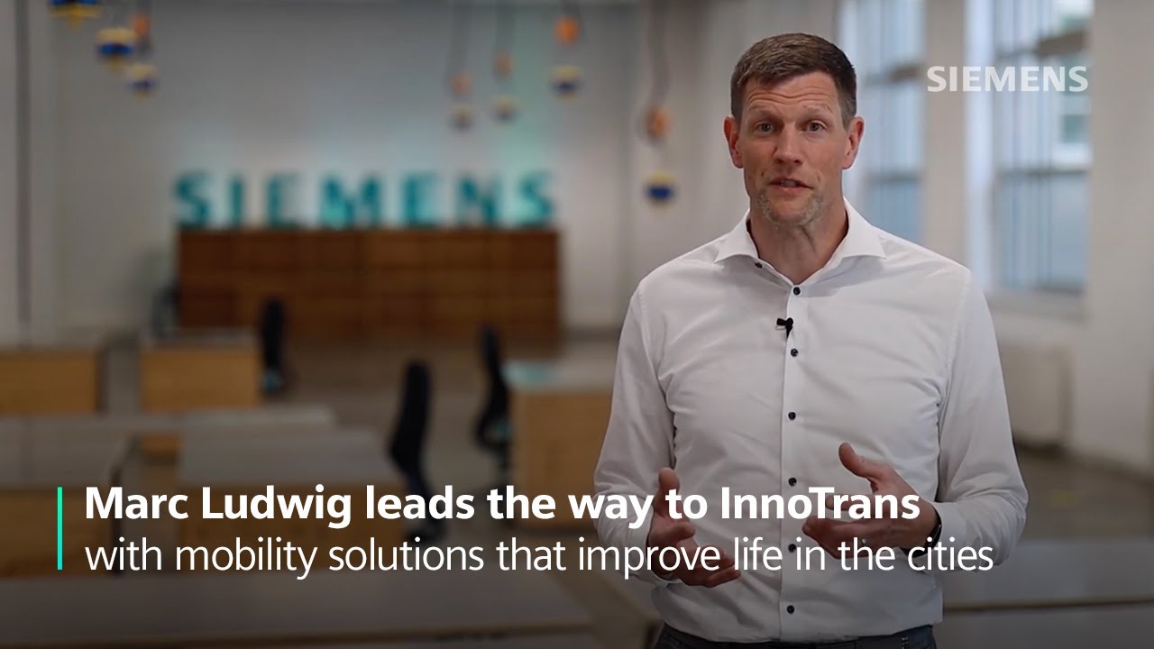 Marc Ludwig leads the way to InnoTrans with mobility solutions that ...