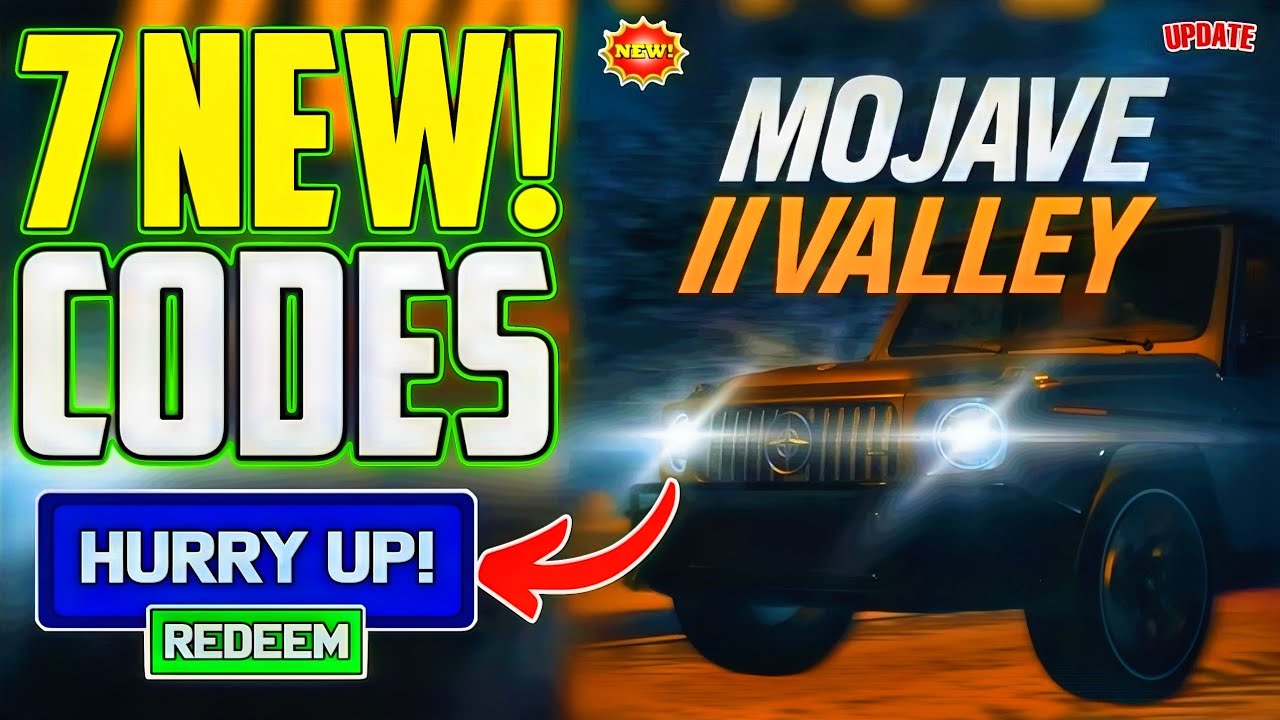 *Working update ⚡ Mojave valley 💫 Roblox codes 2025 Mojave valley codes ...
