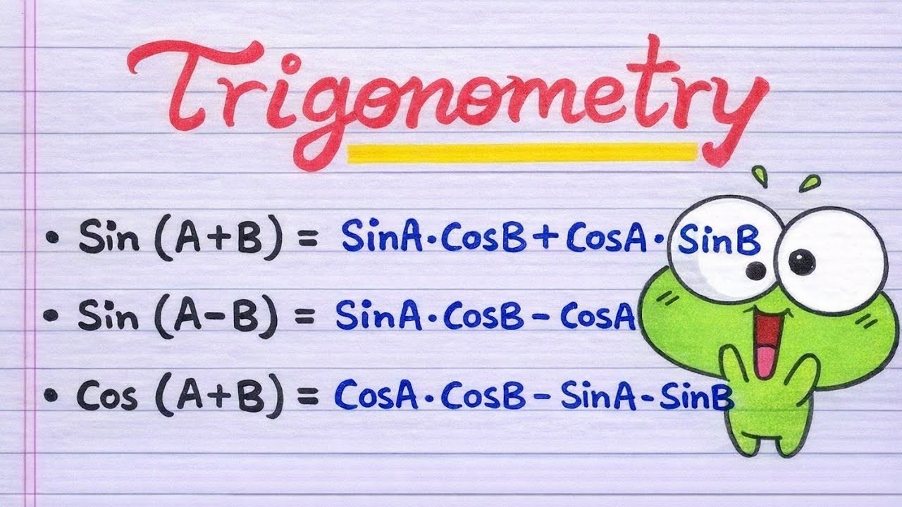 Trigonometry | all formulas of trigonometry #maths - YouTube