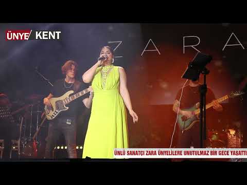 ÜNLÜ ZARA ÜNYELİLERE  UNUTULMAZ BİR GECE YAŞATTI