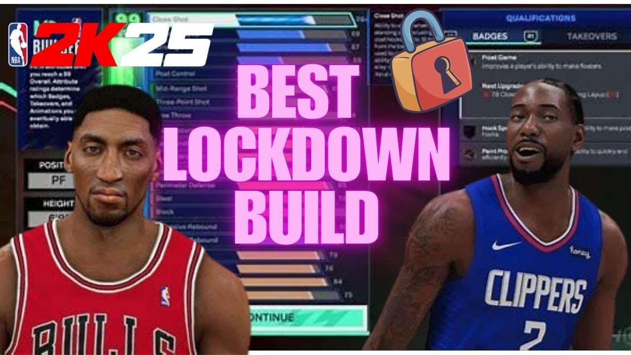 NBA 2K25 - BEST COMP PRO AM LOCK BUILD - YouTube