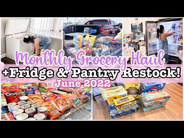 Amish Grocery Haul 2024 June Heda Hyacinthia