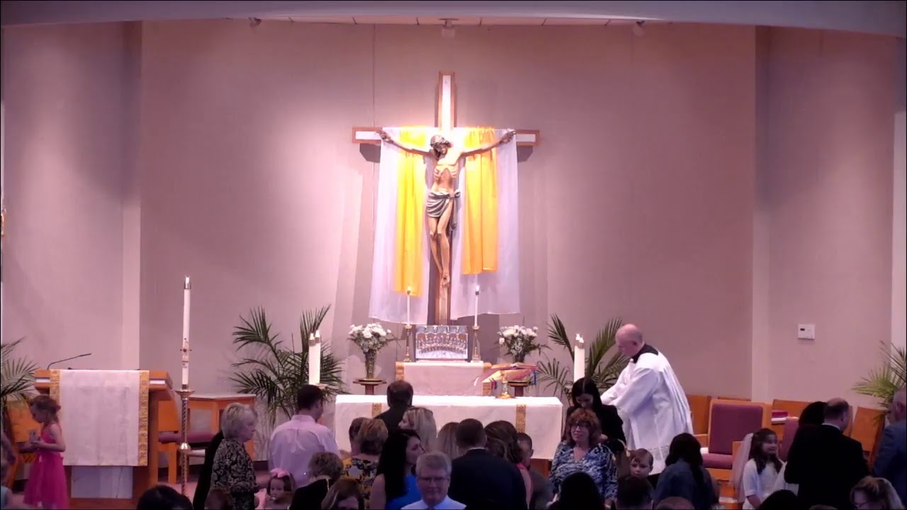 First Communion Mass - May 4, 2019 - YouTube