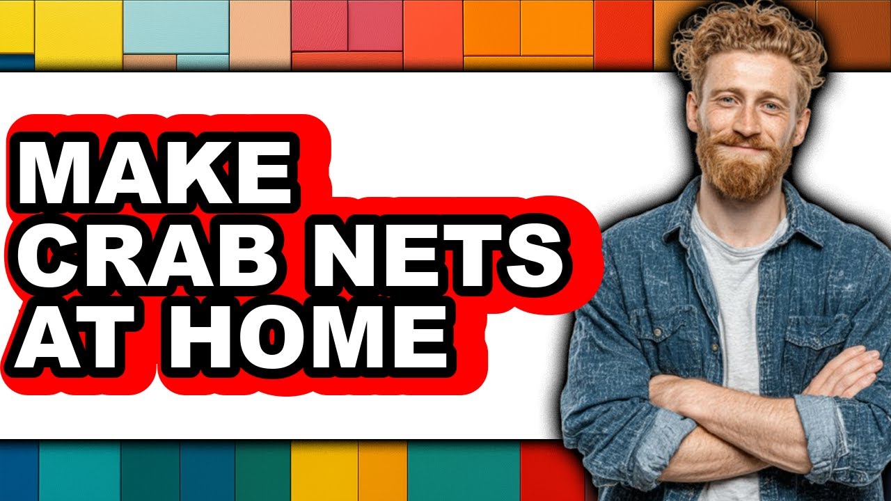How to Make Crab Nets at Home (Only Way) - YouTube